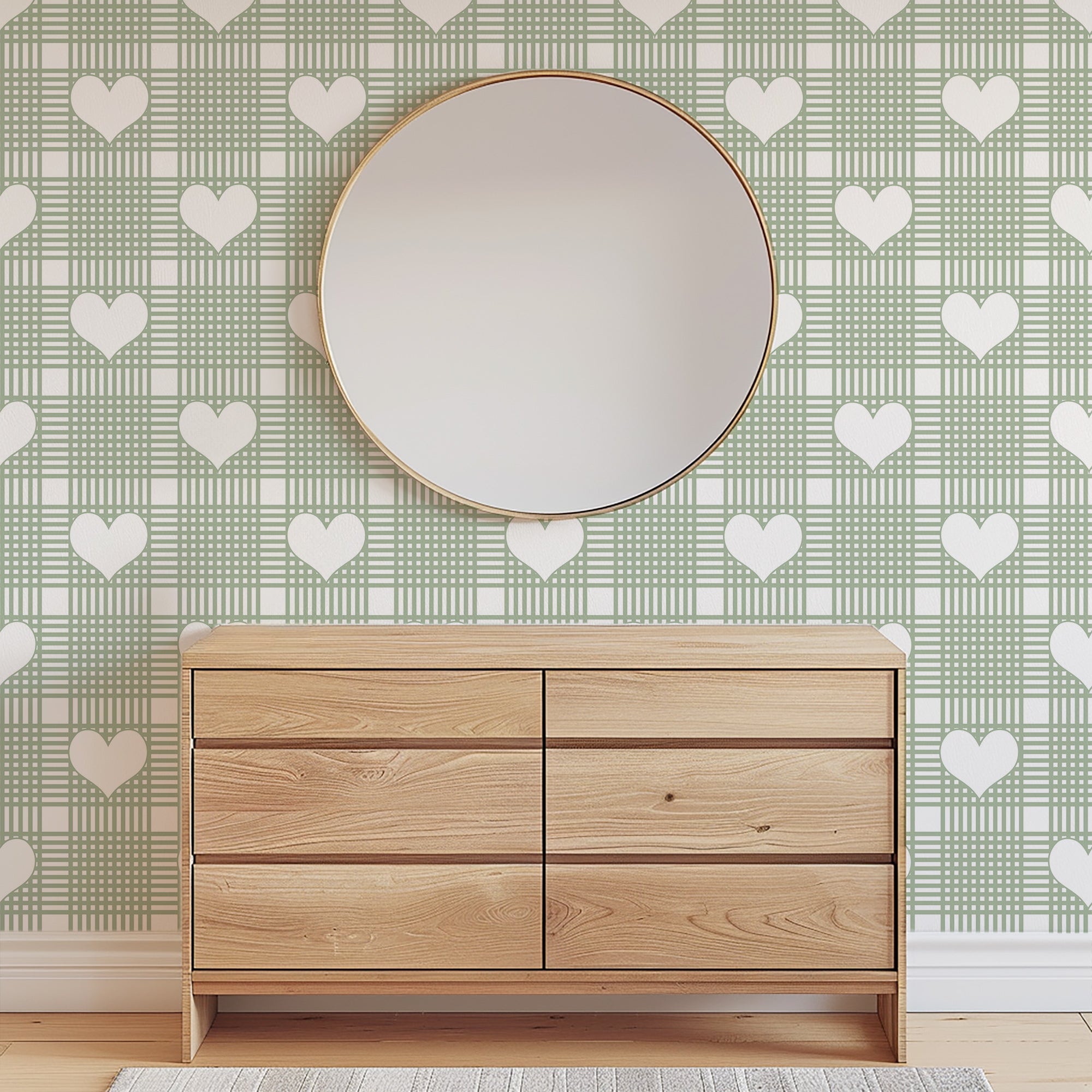 Preppy Checks Wallpaper – Wimzy Walls