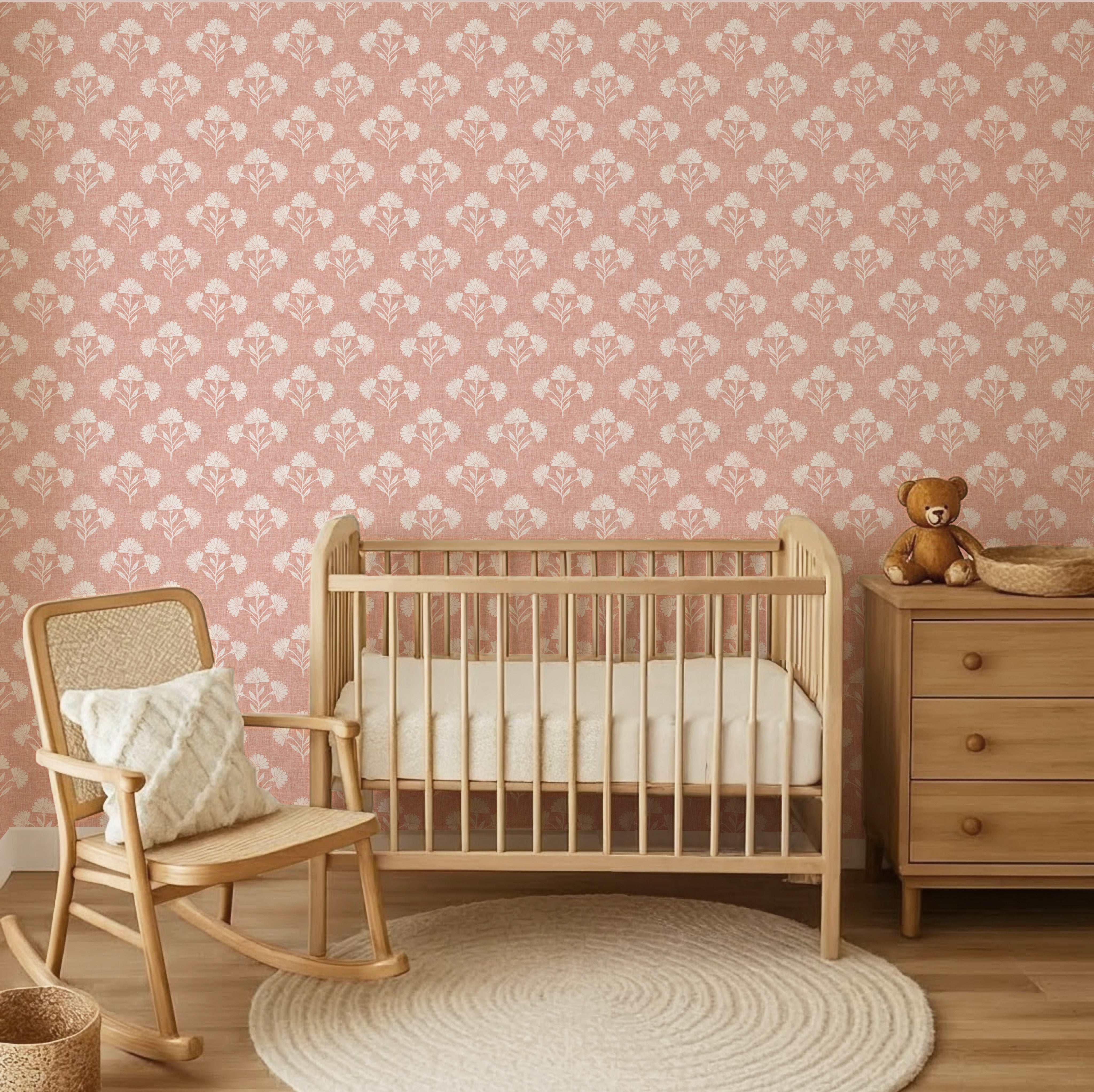 Suri Floral Wallpaper – Wimzy Walls